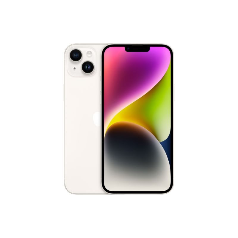Apple iPhone 14 Plus Dual-SIM 128GB Starlight 17cm 6,7Zoll 5G mieten