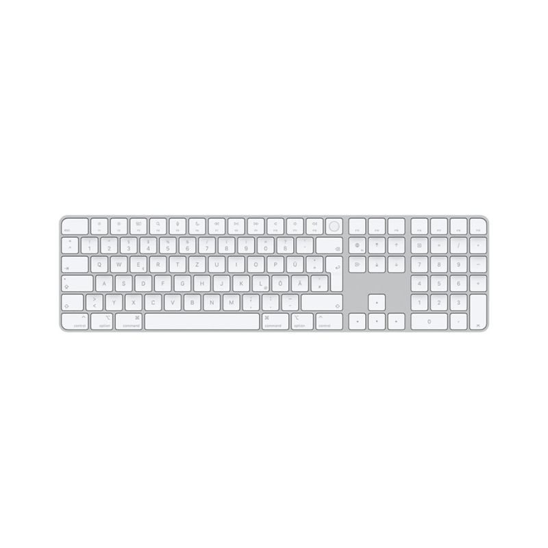 Apple Magic Keyboard mit Touch ID und Ziffernblock QWERTZ - Deutsch mieten