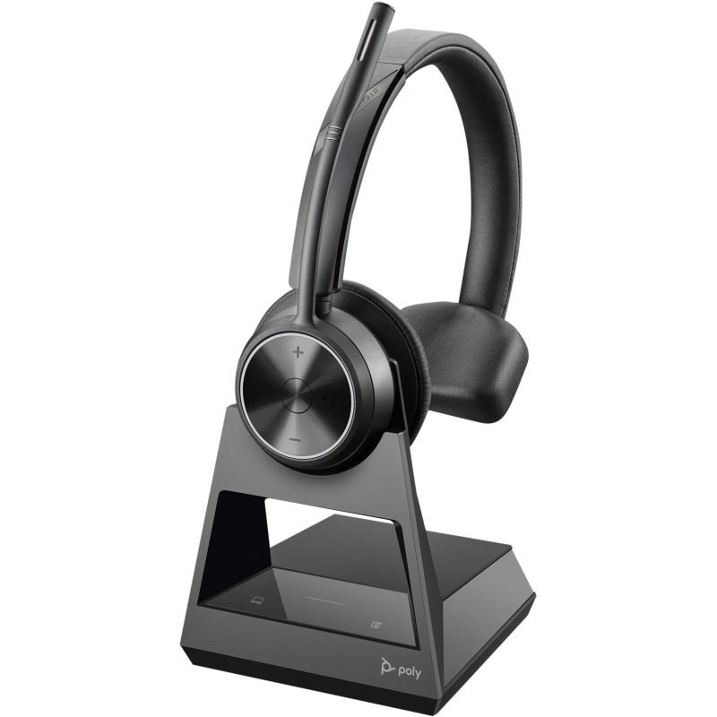 Poly Savi 7310 7300 Office Series Headset-System On-Ear DECT kabellos ...