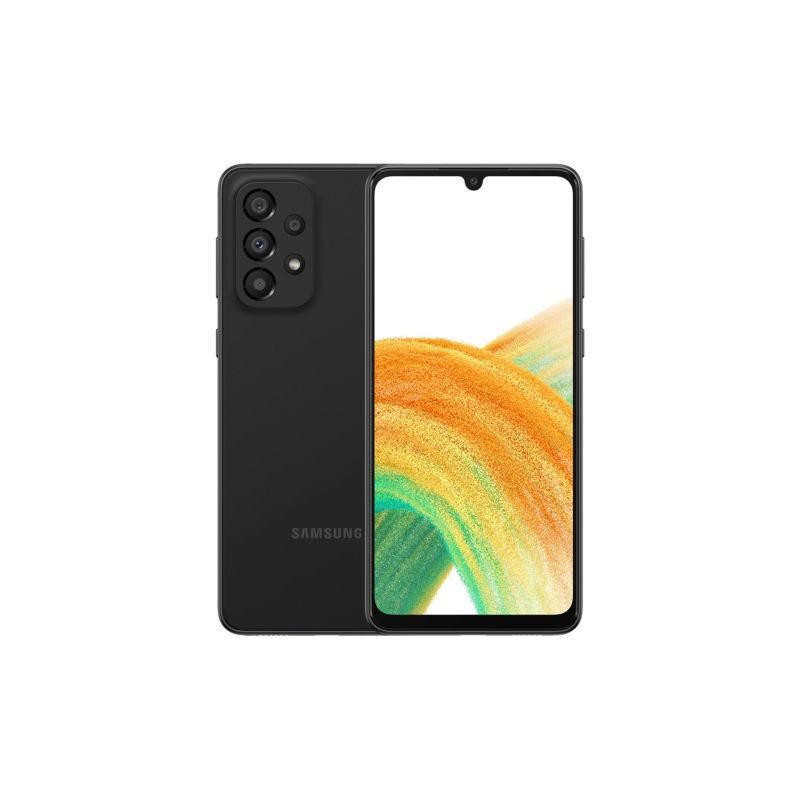 Samsung Galaxy A33 Dual-SIM 6GB 128GB Black 16,21cm 6,4Zoll microSD ...