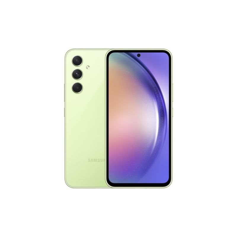 Samsung Galaxy A54 Dual-SIM 8GB 128GB Lime 16,3cm 6,4Zoll microSD slot ...